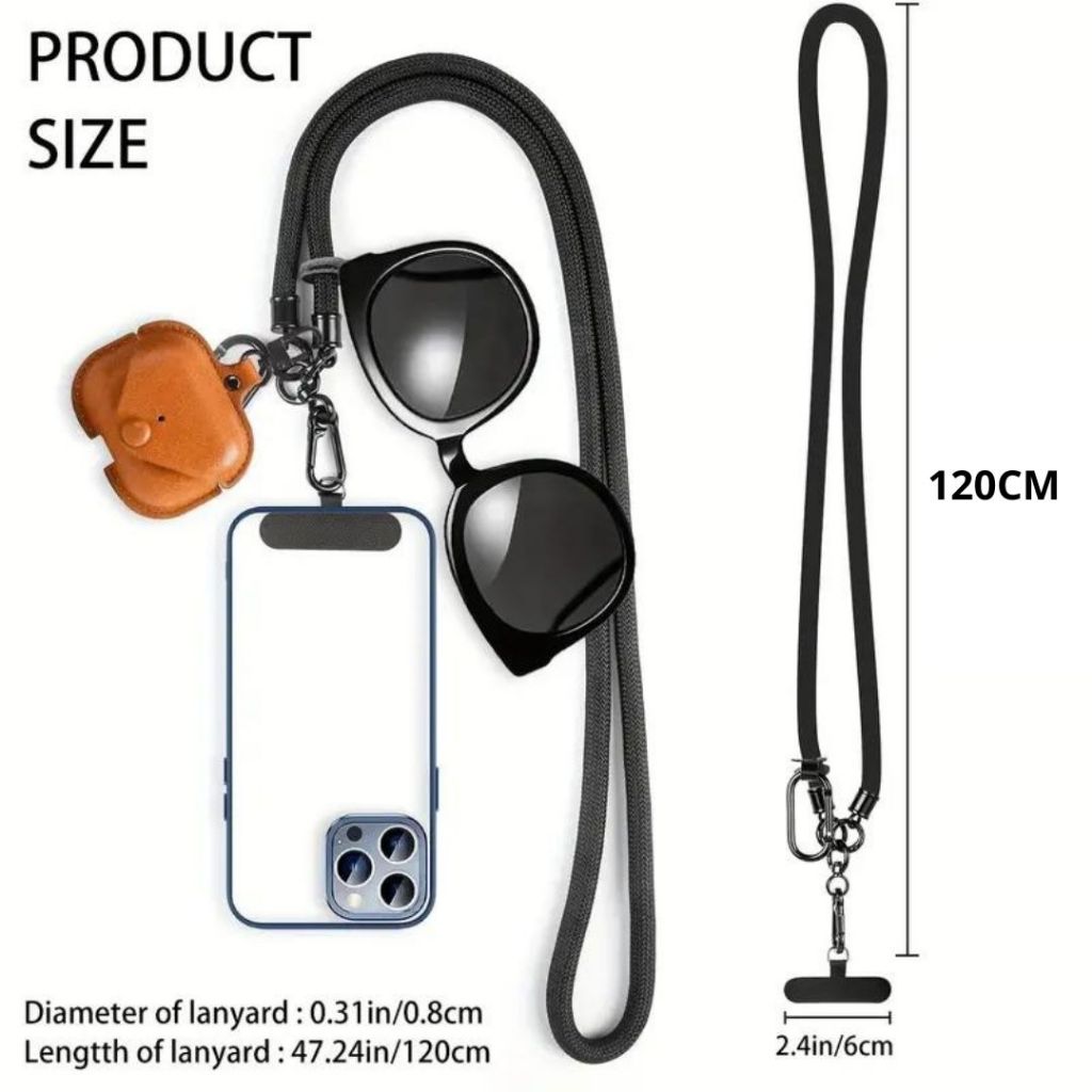 Jual Lanyard Gantungan Hp Tali Phone Strap Free Patch Tali Sling Case ...