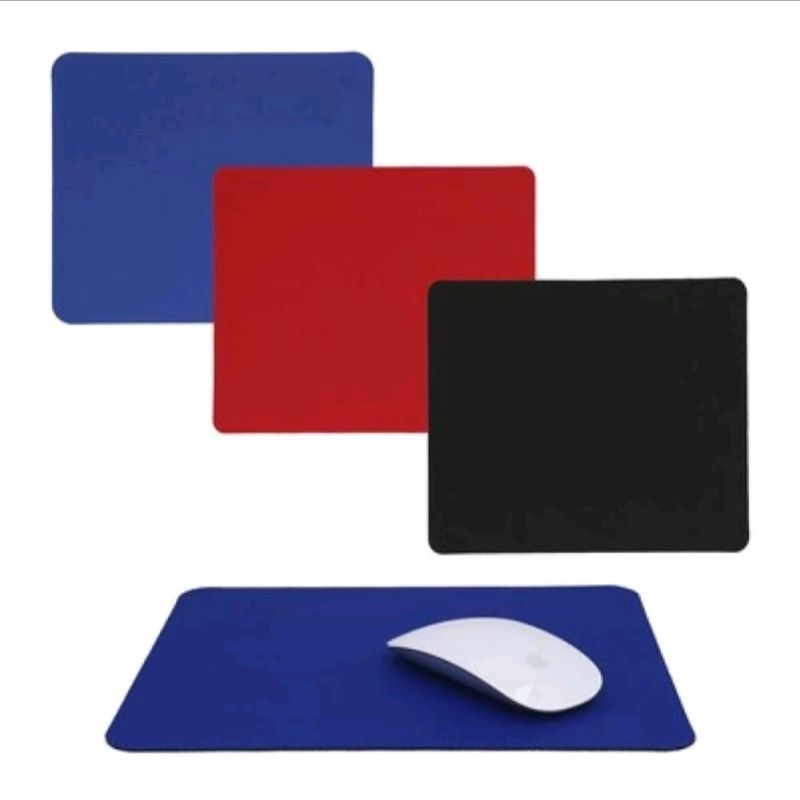 Jual Mousepad Polos 18cm x 22 cm Alas Mouse Komputer Laptop Warna Warni ...