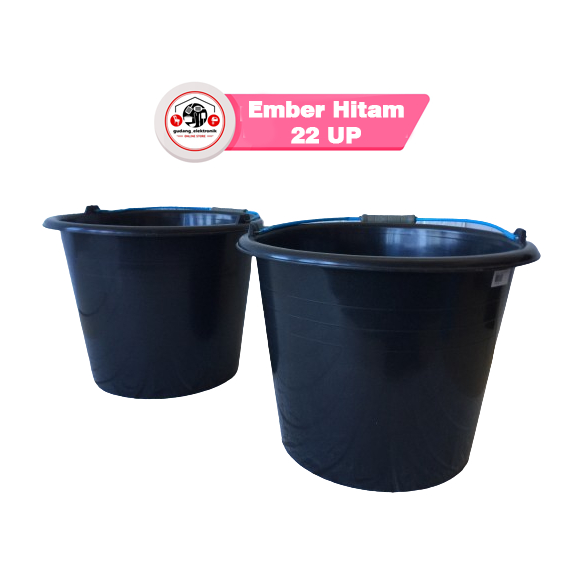 Jual Ember Hitam 22 UP-20HT (UP-20HT) | Shopee Indonesia