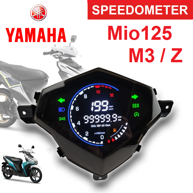 Jual Speedometer Digital LED Yamaha Mio M3 Mio Mio Z PNP Indikator ...