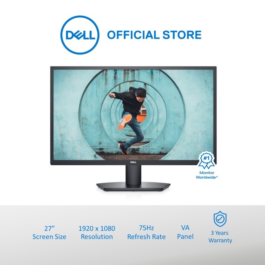 Jual Dell Monitor SE2722H 27 inch VA Panel - Full HD 75Hz Anti-glare 3H ...