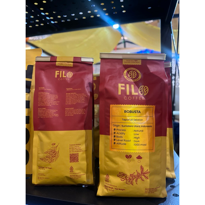 Jual Robusta Coffee 200gr | Rosted Bean | Kopi Sipirok Tapanuli Selatan ...