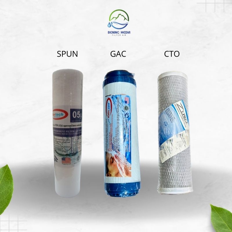 Jual Paket media filter air / Sedimen Filter air / Spun / GAC / isi ...