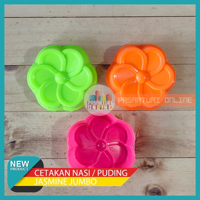 Jual Cetakan Nasi Bento Puding JASMINE Jumbo / Jelly / Pudding | Shopee ...
