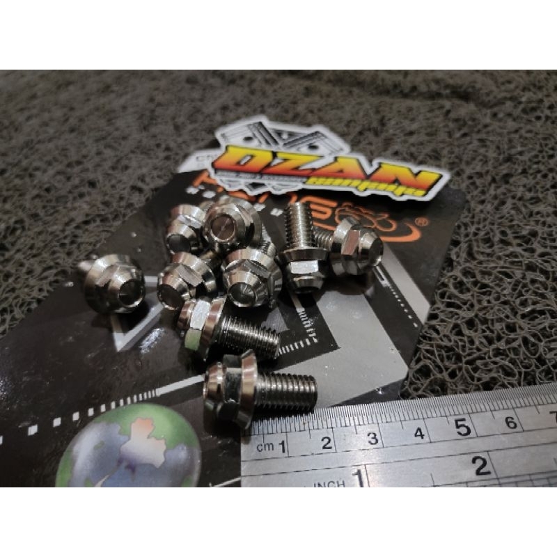 Jual baut m8x15 stainless CNC BOWL Heng baut 12 panjang 15mm | Shopee ...