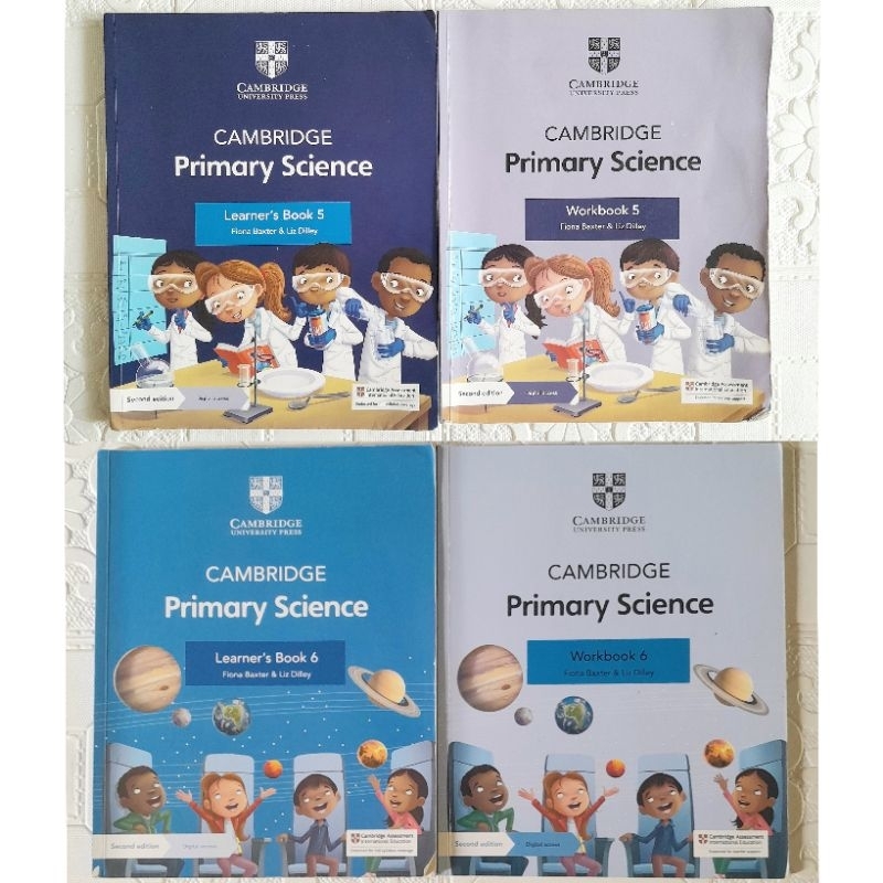 Jual Cambridge Primary Science 5 6 Workbook Learner's Book Second ...