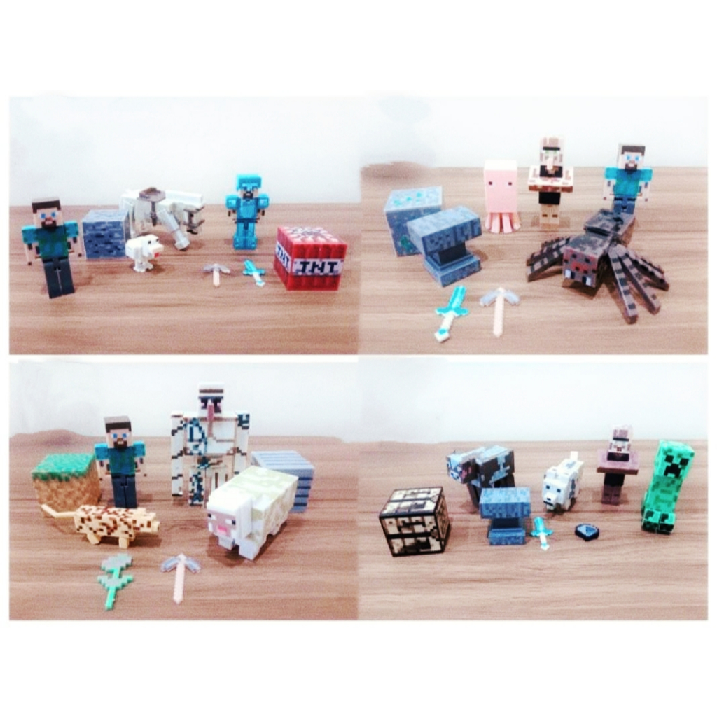 Jual R&M Toys Special Edition - Figure Minecraft Series 2 / Figure Set ...