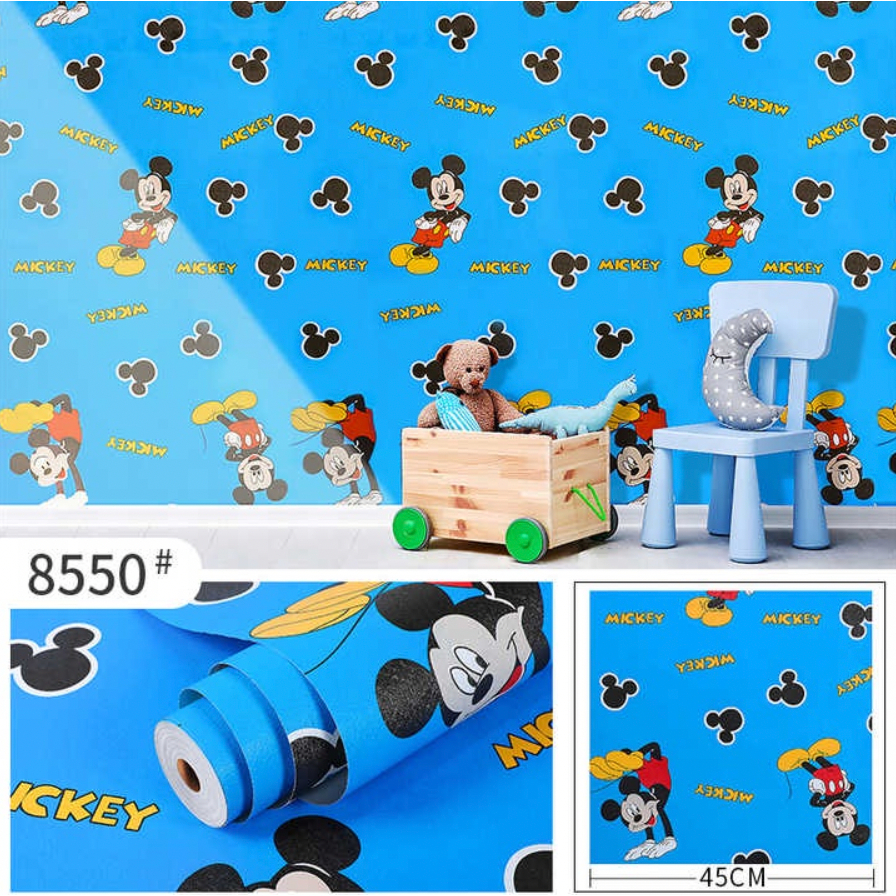 Jual Wallpaper Dinding KUROMI SANRIO Wallstiker Walpaper Stiker Kuromi Hello Kitty Doraemon 45CM ...