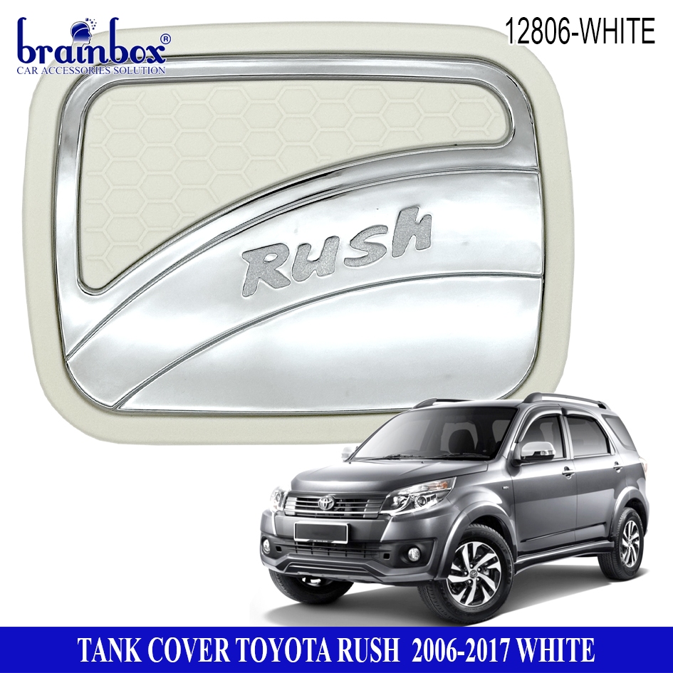 Jual Tank Cover Toyota Rush 2006-2017 Chrome White Tutup Tangki Krom ...
