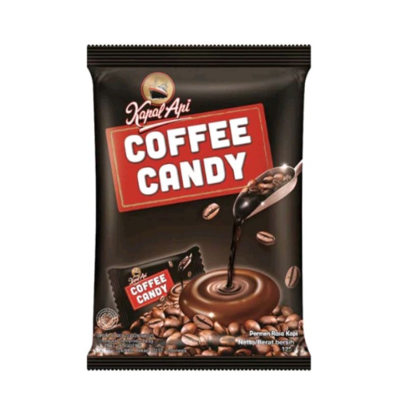 Jual Kapal Api Coffee Candy Permen Kopi Sak 125g (isi 50 butir) White ...