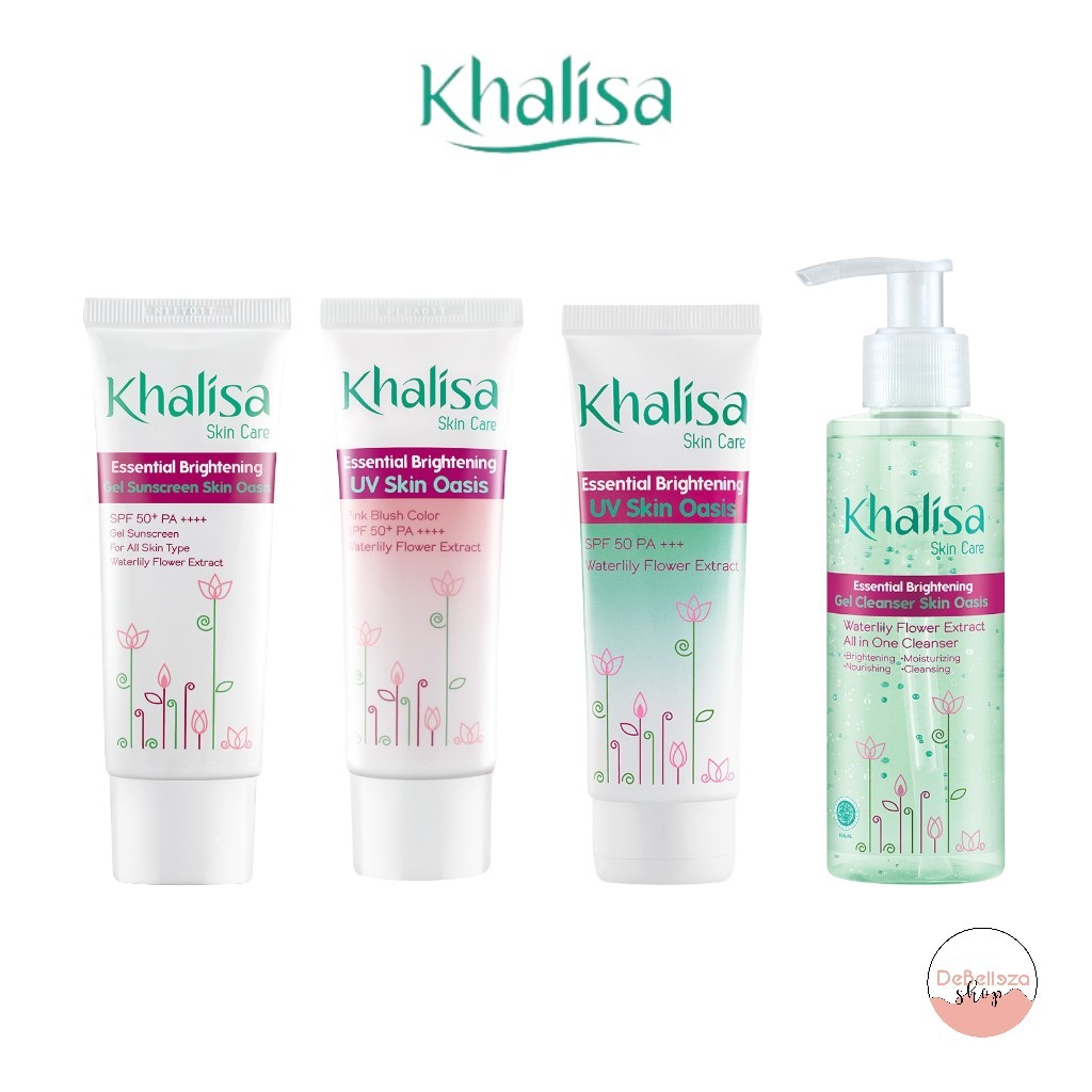 Jual Khalisa Essential Brightening Skin Oasis - Gel Cleanser ...