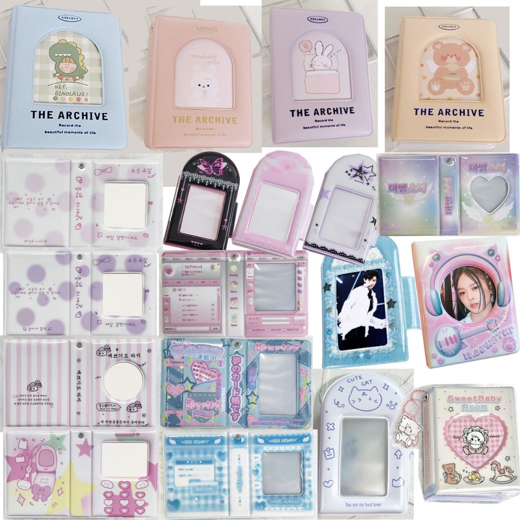 Jual 【Ship IN 6Hours】Album Foto Lucu Kucing Musik 40 Slot Bahan Idola ...