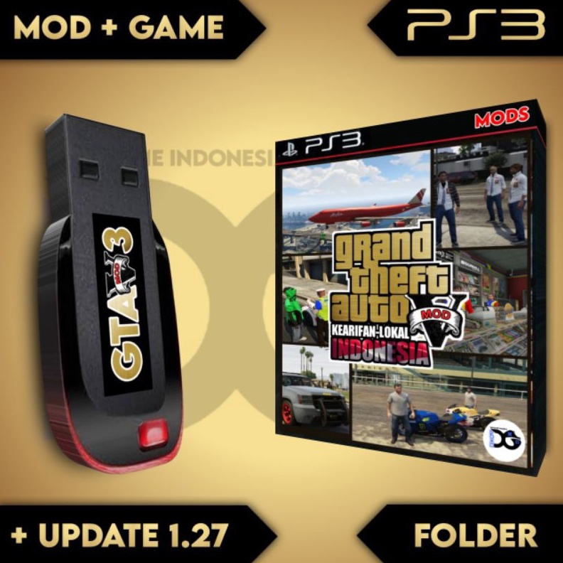 Jual KODE B3U2 GTA V MODS INDONESIA PS3 CFWHFWHEN | Shopee Indonesia