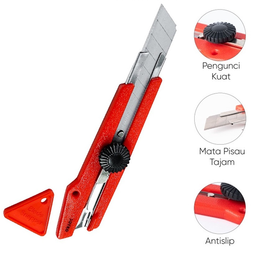 Jual Cutter / pemotong Joyko L-500 Pisau Cutter | Shopee Indonesia