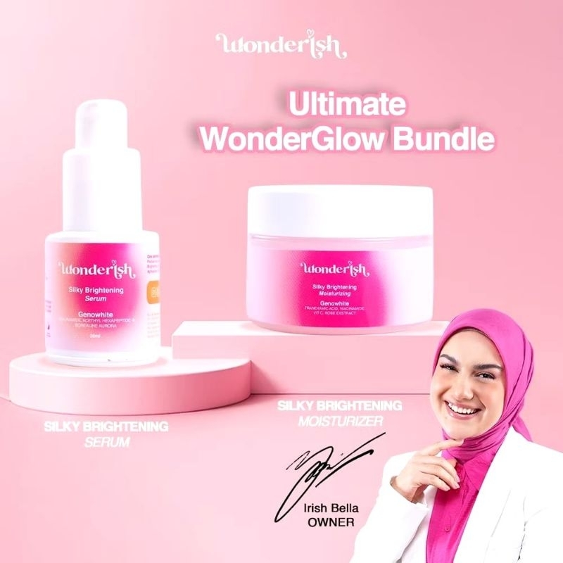 Jual Ultimate WonderGlow Serum & Moisturizing Bundle | Skincare ...