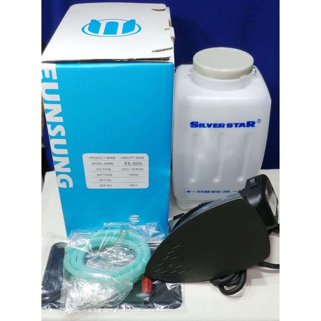Jual Setrika Uap Listrik Silver Star ES-300-II Eunsung Korea untuk ...