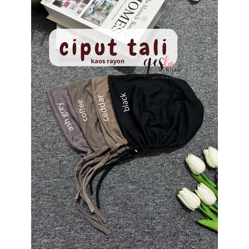 Jual ciput tali kaos rayon ciput premium ciput sattka ciput satka ciput ...