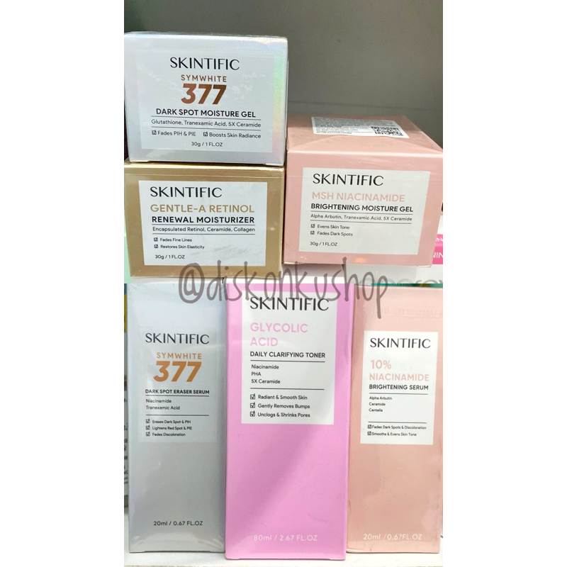 Jual SKIN TIFIC skintifik skintific pilih sesuai varian | Shopee Indonesia