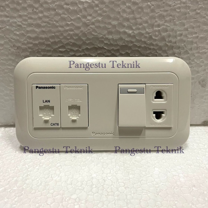 Jual Saklar dan Stop Kontak Universal plus Outlet data lan cat 6 ...