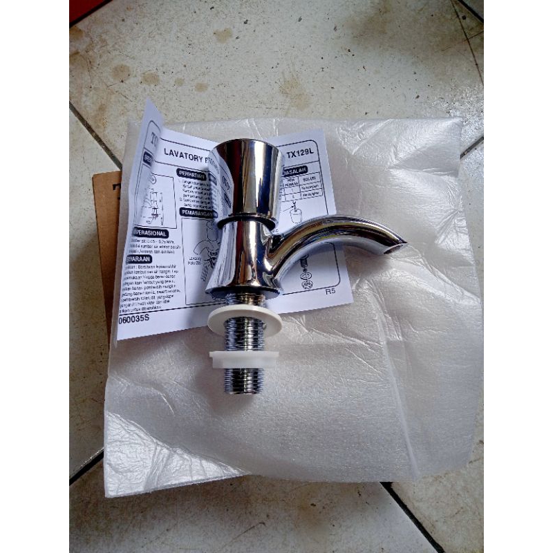 Jual kran wastafel TOTO TX129L ( baru ) | Shopee Indonesia