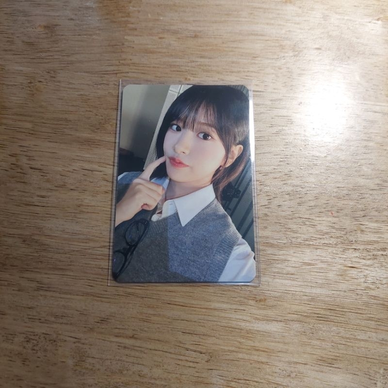 Jual Photocard Tc rpc trading card random magazine fanmeeting an yujin ive official | Shopee ...