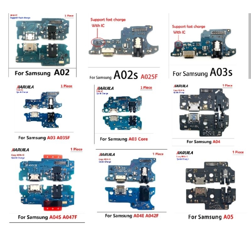 Jual Flexible konektor cas samsung A02 A02S A03S A03 core - A03 A04 A04E A04S - A05 A05S ...