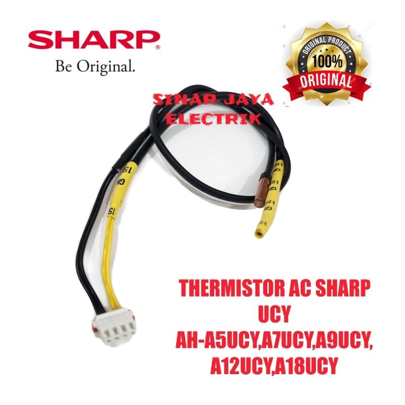 Jual THERMISTOR TERMISTOR TERMIS AC SHARP UCY VEY R32 R410 GRADE ...