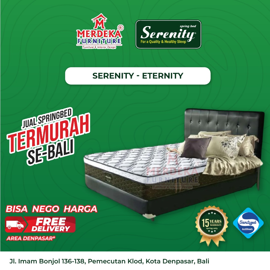 Jual Kasur Elite Serenity Eternity-Spring Bed 160x200 | Shopee Indonesia