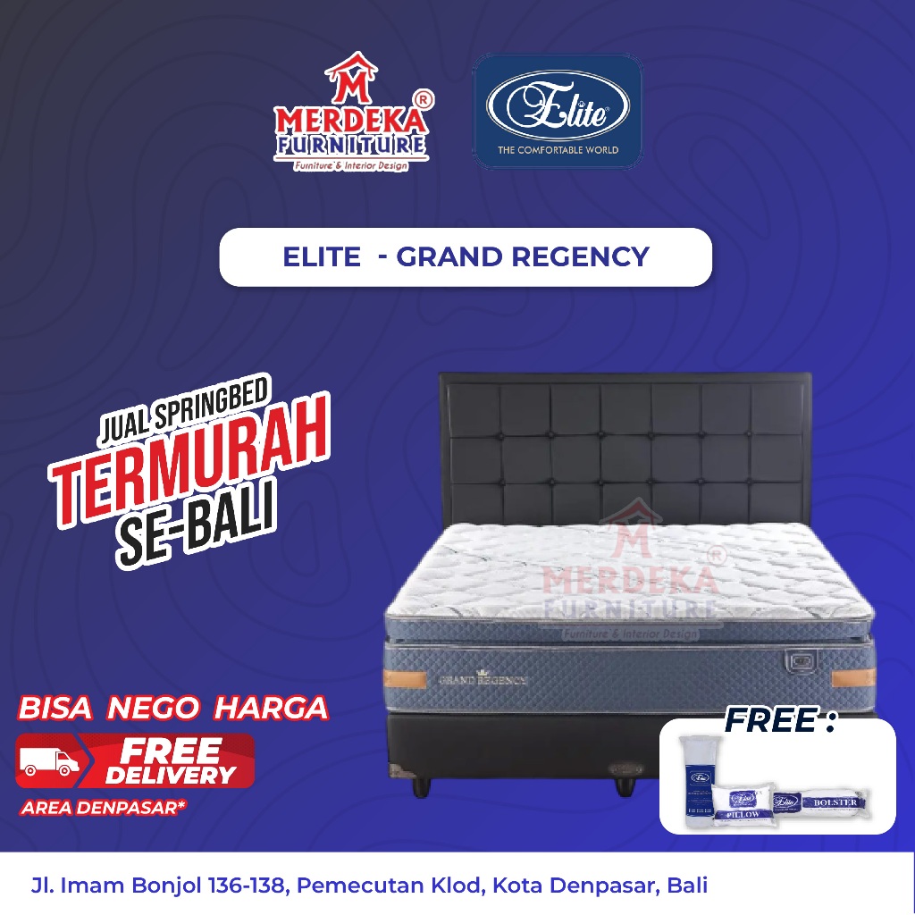 Jual Kasur Elite ~ Grand Regency | Spring Bed 160x200|Free Bantal ...