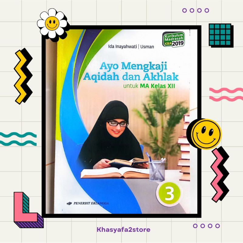 Jual buku ayo mengkaji aqidah dan akhlak kelas 12 erlangga | Shopee Indonesia