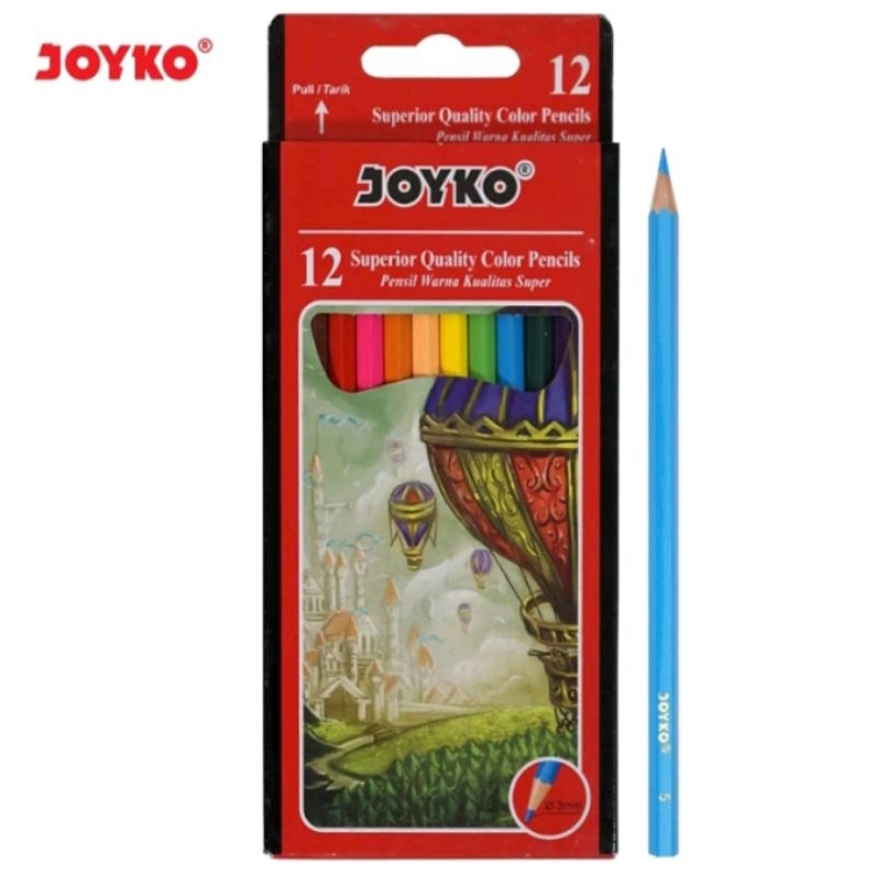 Jual Pensil Warna Joyko isi 12/24 | Shopee Indonesia
