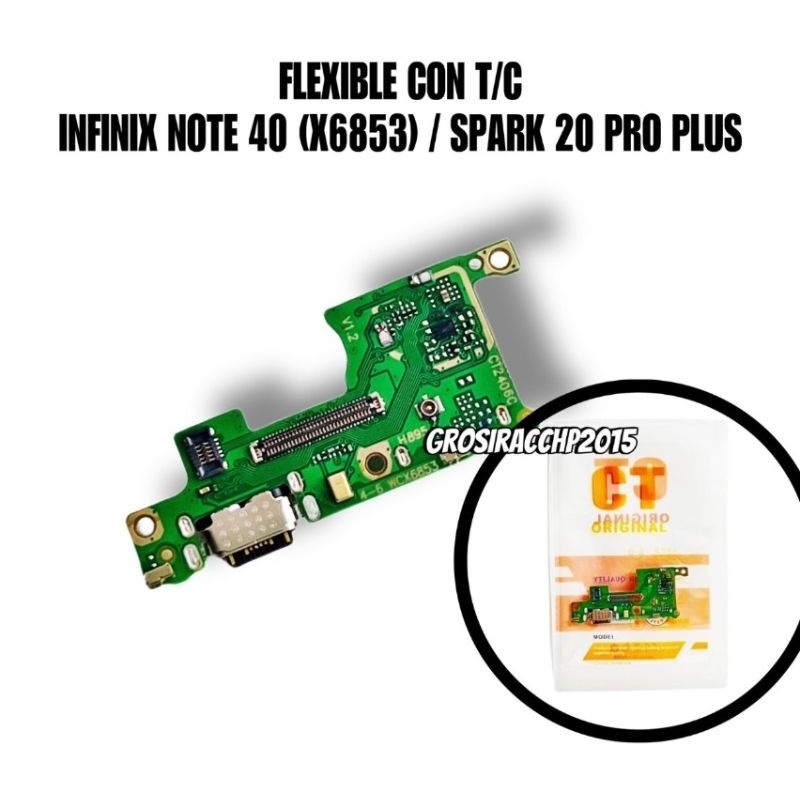 Jual PAPAN CAS / FLEXIBLE KONEKTOR CAS FOR INFINIX NOTE 40 / NOTE 40 ...