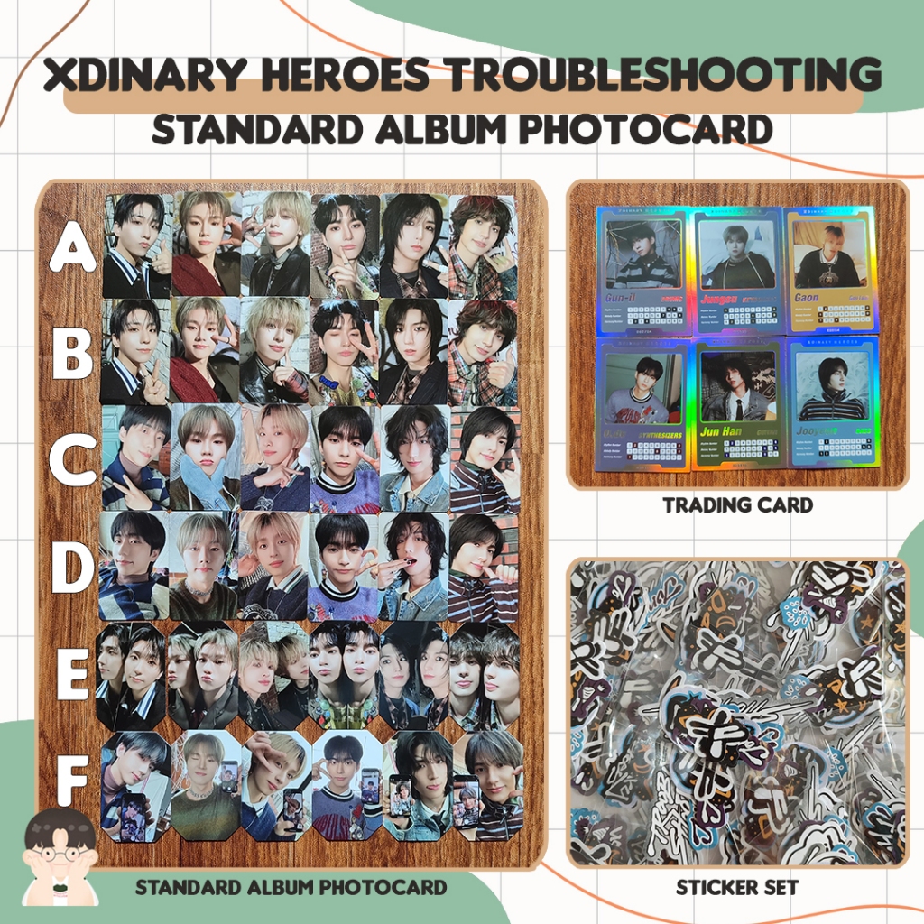 Jual TROUBLESHOOTING XDINARY HEROES PC PHOTOCARD MIRROR TRADING CARD ...