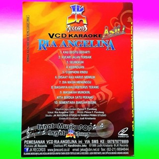 Jual KASET VCD KARAOKE LAGU RIA ANGELINA VOCAL BISA ON OF-VCD KARAOKE-KASET VCD KARAOKE ORIGINAL ...