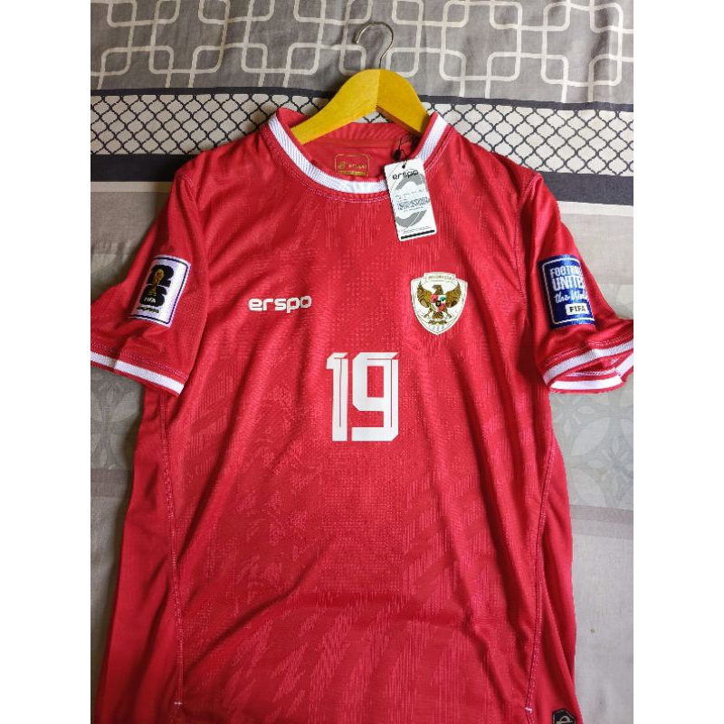 Jual jersey timnas Home 2024 Thom Haye Original | Shopee Indonesia