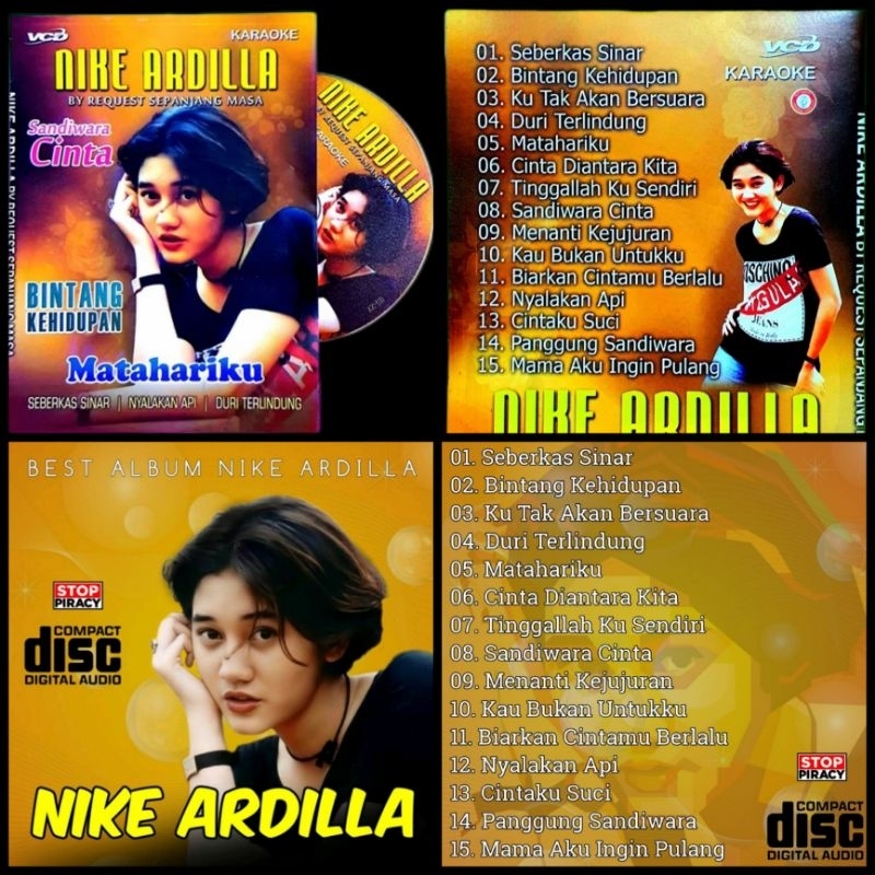 Jual Kaset Cd Mobil Lagu Nike Ardilla Full Album Terbaik Sepanjang Masa - Kaset Cd Mobil Musik ...