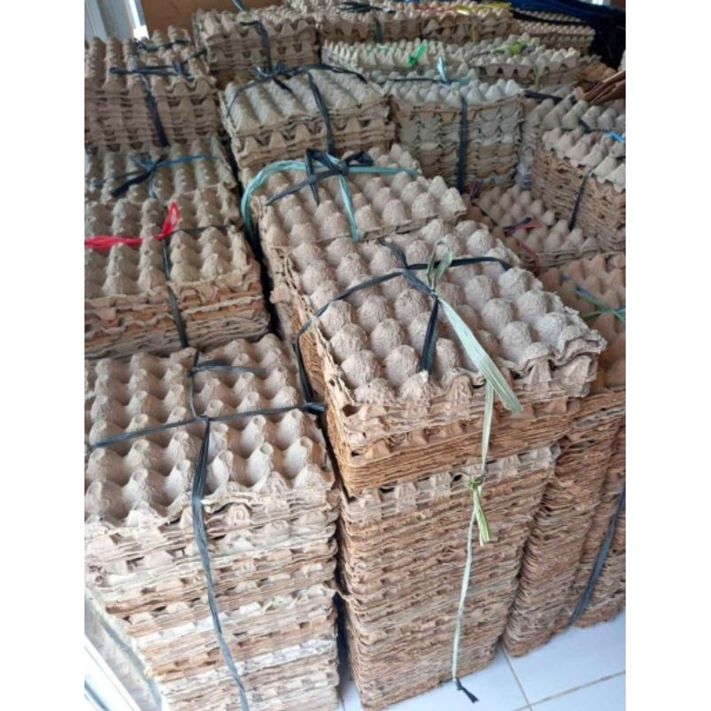 Jual TRAY TELUR BEKAS LIKE NEW, TRAY TELUR KARTON, EGG TRAY | Shopee ...
