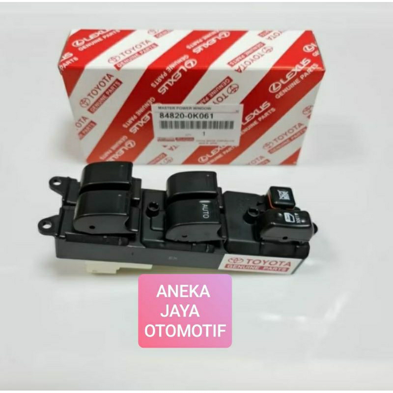 Jual Switch saklar tombol power window master Toyota kijang Innova ...