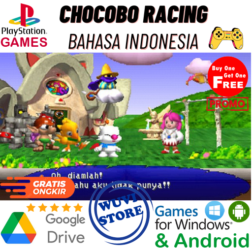 Jual Chocobo Racing Bahasa Indonesia Emulator PS1 | Bisa Main di ...