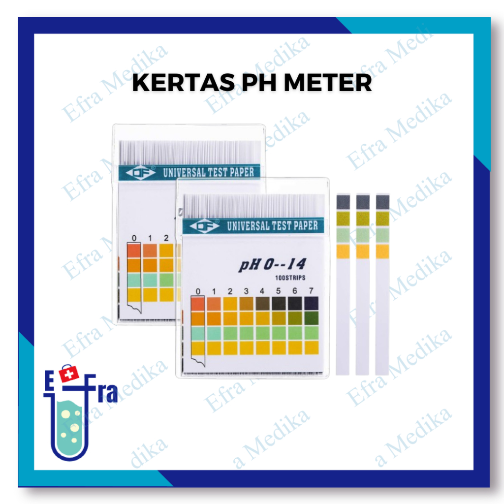 Jual kertas ph alat ukur air minum kadar asam basa Ph Indicator Paper 0 ...