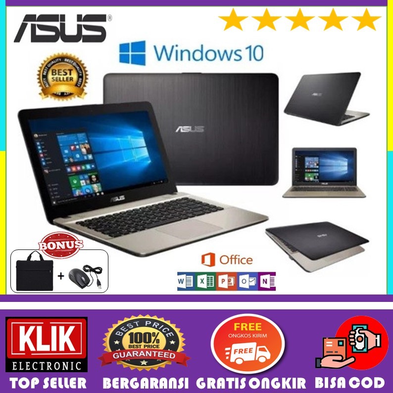 Jual Laptop ASUS Intel Celeron / Ram 4GB - SSD 512GB / Win 10 / 14 ...
