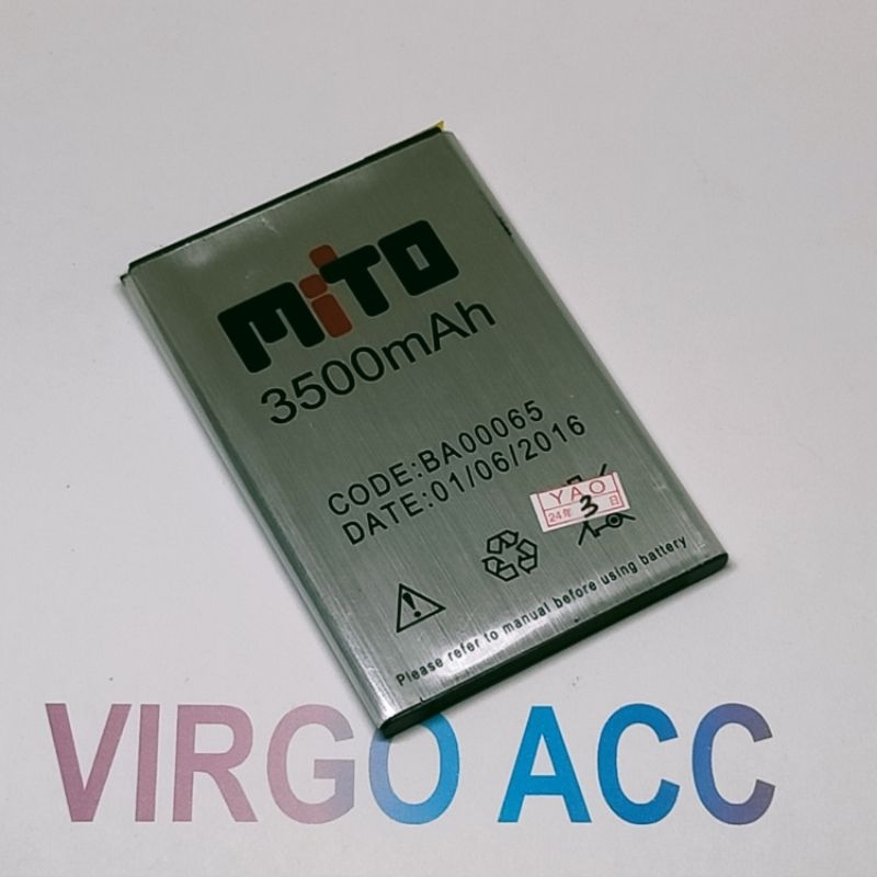 Jual Baterai Batre Battery Mito A390 Fantasy Sound BA00065 Original Battle Hp | Shopee Indonesia
