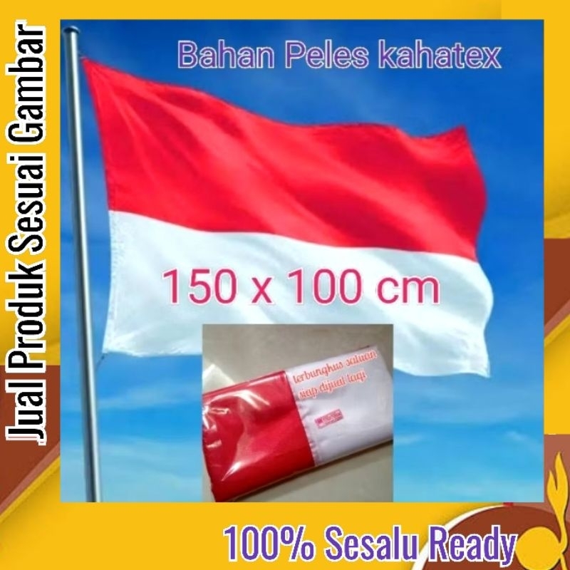 Jual MP 100x150 bendera merah putih | Shopee Indonesia