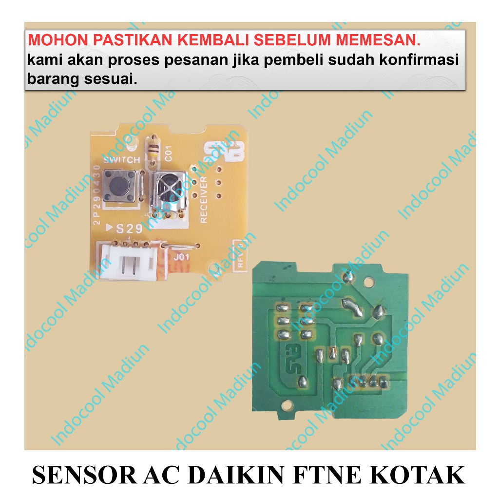 Jual SADK DISPLAY SENSOR AC / MODUL SENSOR AC / SENSOR AC DAIKIN FTNE ...