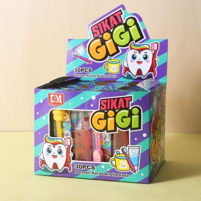 Jual 1pack PERMEN SIKAT GIGI ( ISI 30 PCS) | Shopee Indonesia
