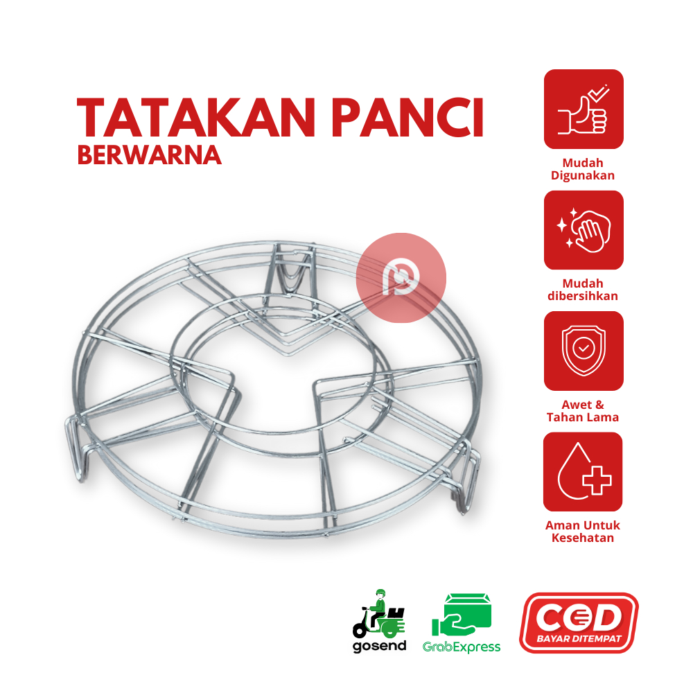 Jual Tatakan Panci Bulat Tahan Panas Kualitas Premium Bahan Kawat Anti ...