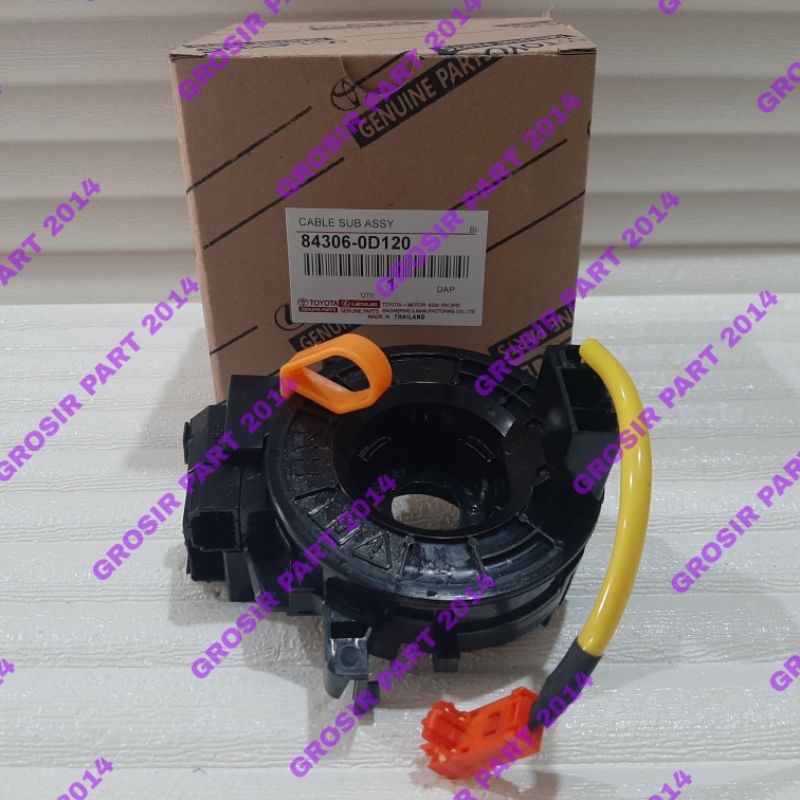 Jual KABEL SPIRAL KLAKSON NEW VIOS YARIS SIENTA FORTUNER INNOVA ELTIOS ...