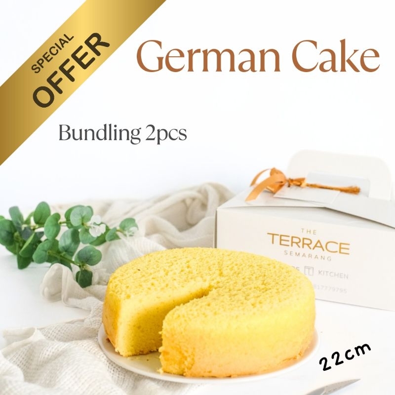 Jual TERRACE [Bundle of 2] [GERMAN CAKE] ukuran 22cm / hampers oleh ...