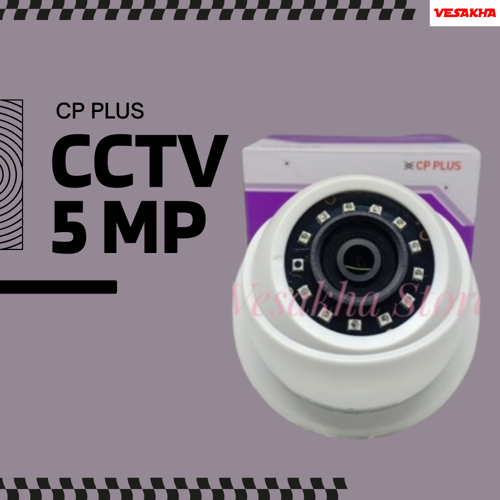 Jual CCTV 5 MP IR DOME CP-VAC-D50L2 CP PLUS | Shopee Indonesia