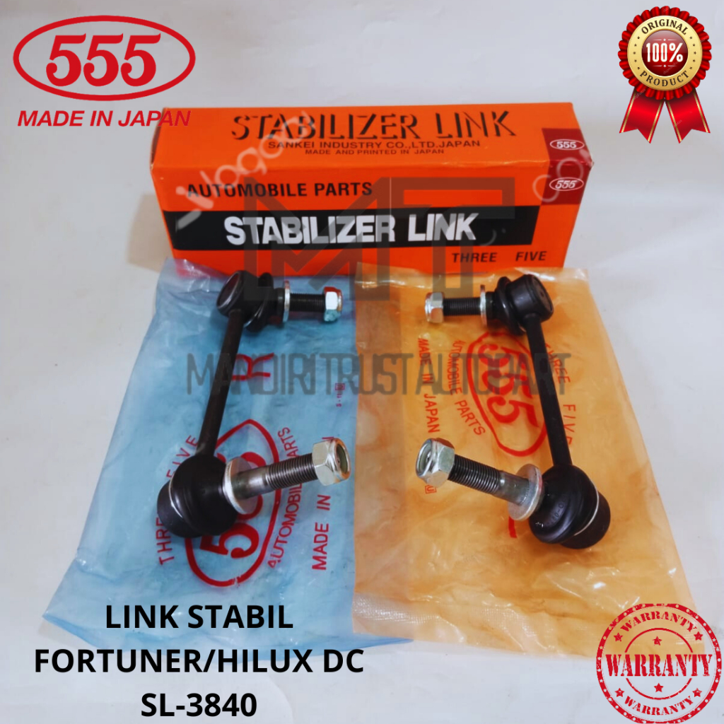 Jual Link Stabilizer Stabil Depan Toyota Fortuner TH 2004-2015 HILUX ...